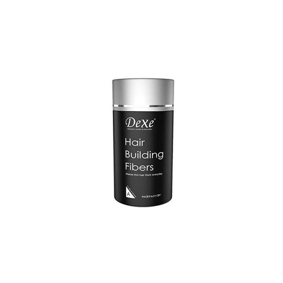 DX HAIR BUILDING FIBERS MEDIUM BROWN NO4 22 GM – dexe hair fiber